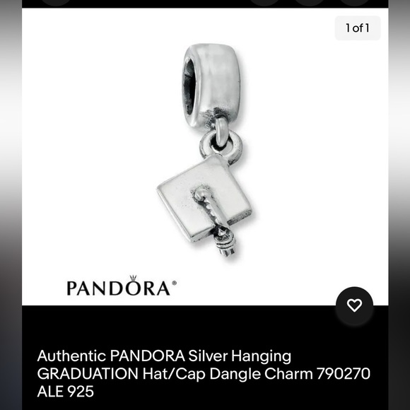 Pandora | Jewelry | Pandora Graduation Cap Charm | Poshmark